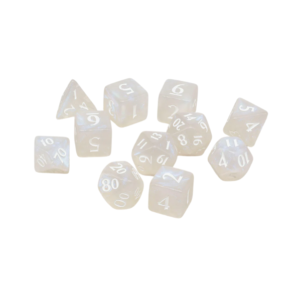 Ultra Pro - Eclipse: Arctic White (11 Dice Set) | JJ Collectibles