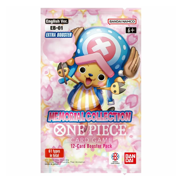 One Piece TCG - EB-01 Memorial Collection Booster Pack | JJ Collectibles