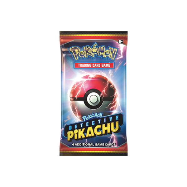 Pokémon TCG - Detective Pikachu Booster Pack (4 Card) | JJ Collectibles